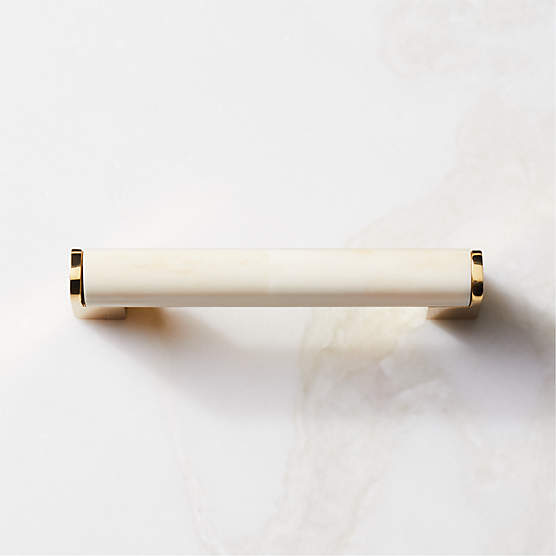 12'' Kela Unlacquered Brass Handle + Reviews | CB2