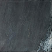 Tall Modern Black Marble Side Table with T-Shaped Base + Reviews | CB2