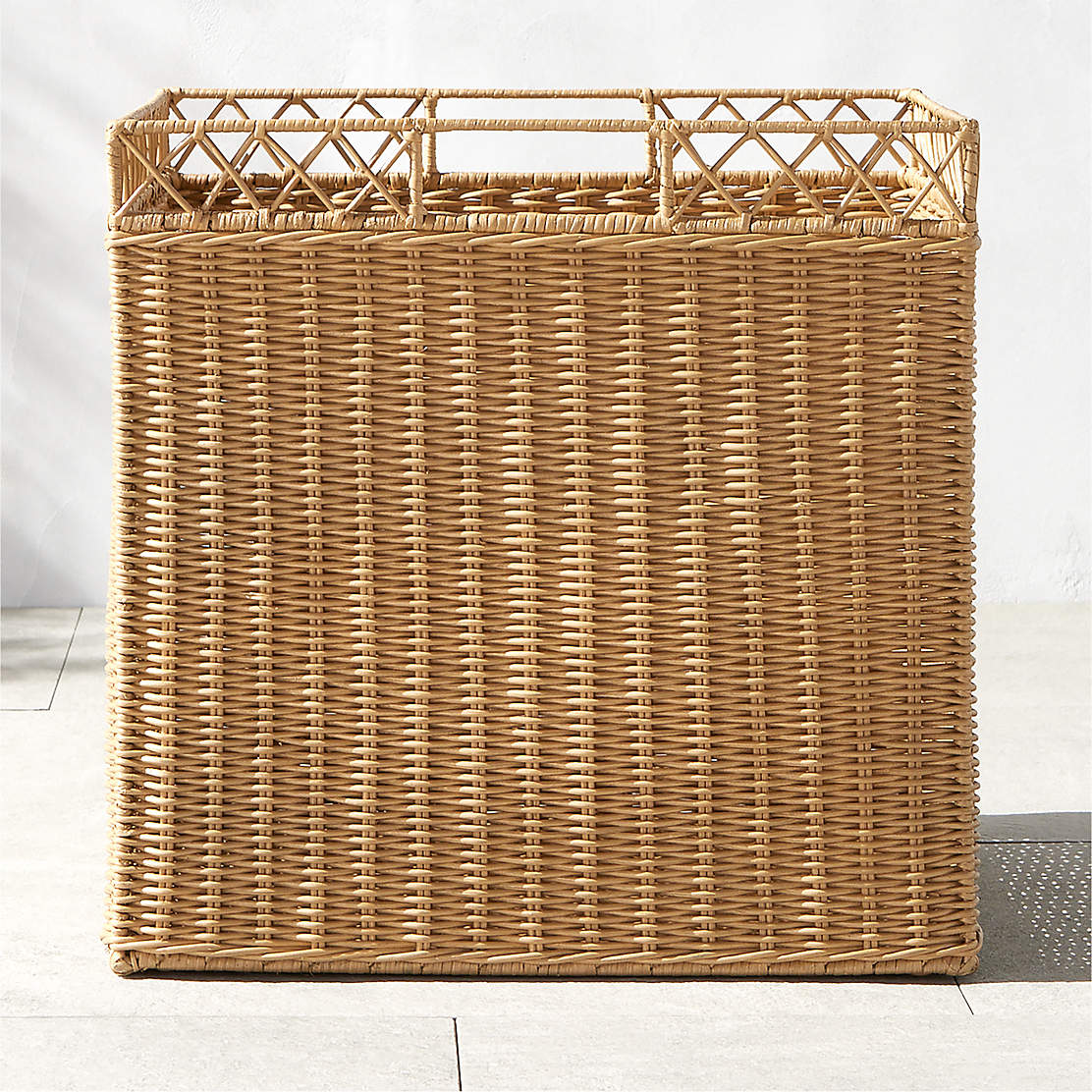 Emme Natural Rattan Baskets | CB2