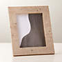 Tirra Travertine Picture Frame 8''x10'' + Reviews | CB2