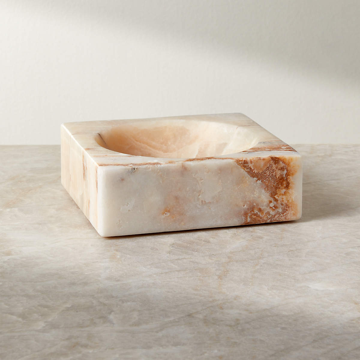 Toca Modern Onyx Catch All Dish + Reviews | CB2