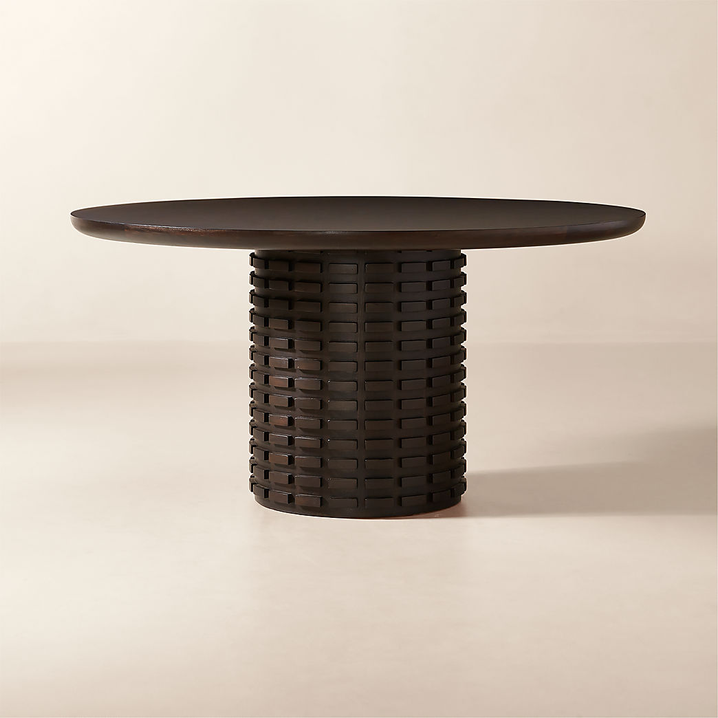 Modern Round Dining Tables for Dining Rooms and Kitchens | CB2