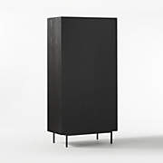 Trace Modern Black Wire Bookcase + Reviews | CB2