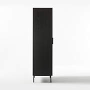 Trace Modern Black Wire Bookcase + Reviews | CB2
