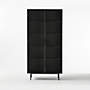 Trace Modern Black Wire Bookcase + Reviews | CB2