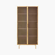 Trace Modern Brass Wire Bookcase + Reviews | CB2 Canada