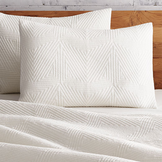 Standard Pillow Shams | CB2