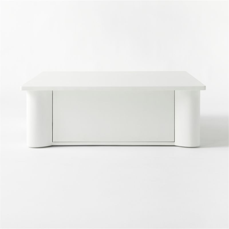 Trunk Concrete Storage Coffee Table by Kara Mann | CB2