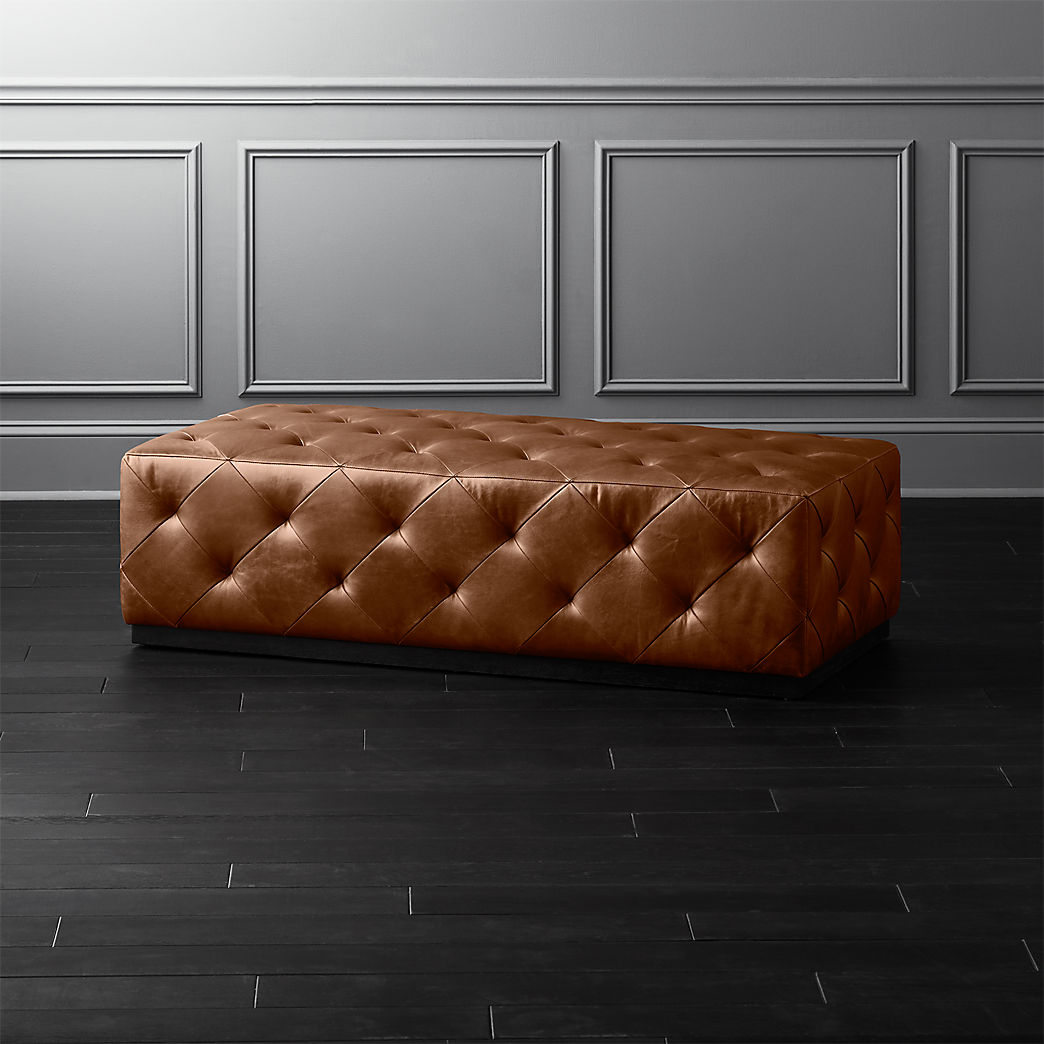 Large Ottomans | CB2 Canada