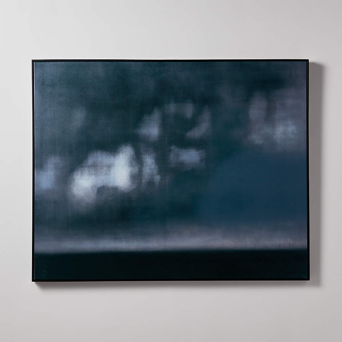 'So Much Open' Modern Abstract Oil Painting Reproduction in Frame by ...