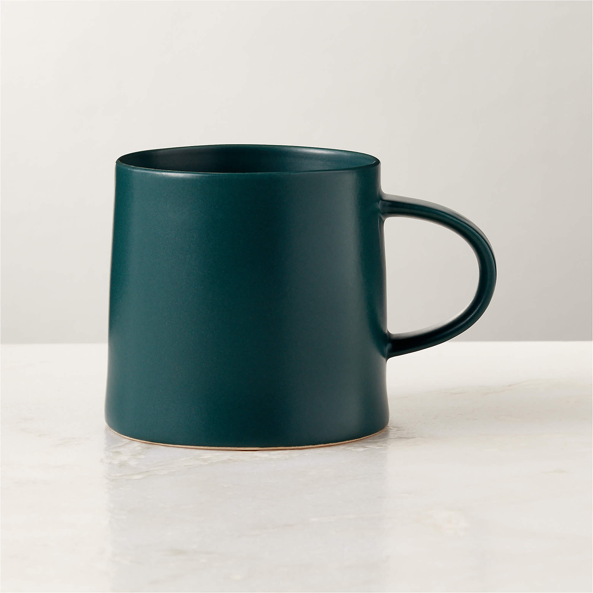 Valley Modern Green Coffee Mug + Reviews | CB2 Canada