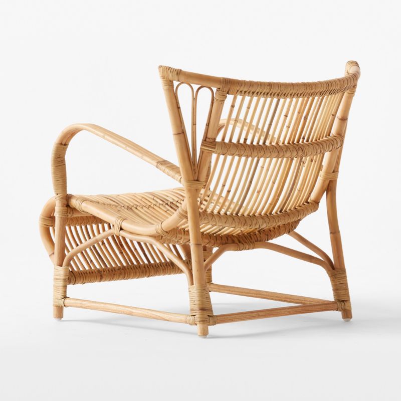 Wengler Modern Rattan Lounge Chair | CB2