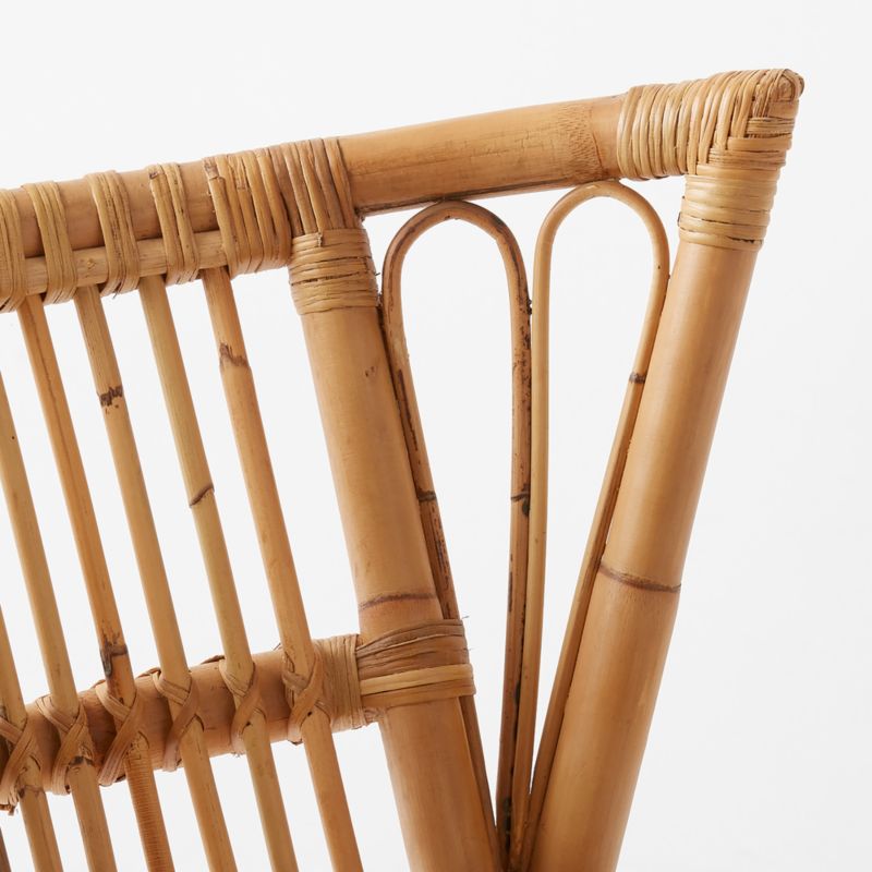 Wengler Modern Rattan Lounge Chair | CB2