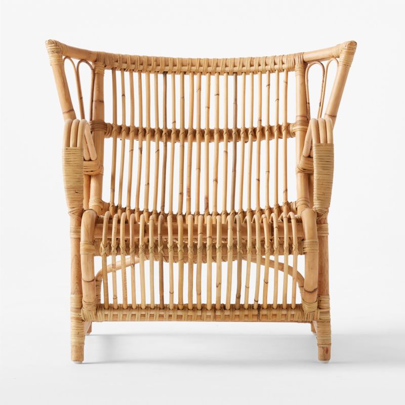 Wengler Modern Rattan Lounge Chair | CB2