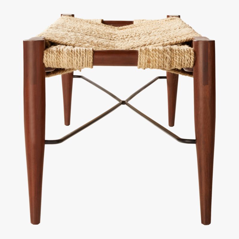 Wrap Large Natural Bench | CB2