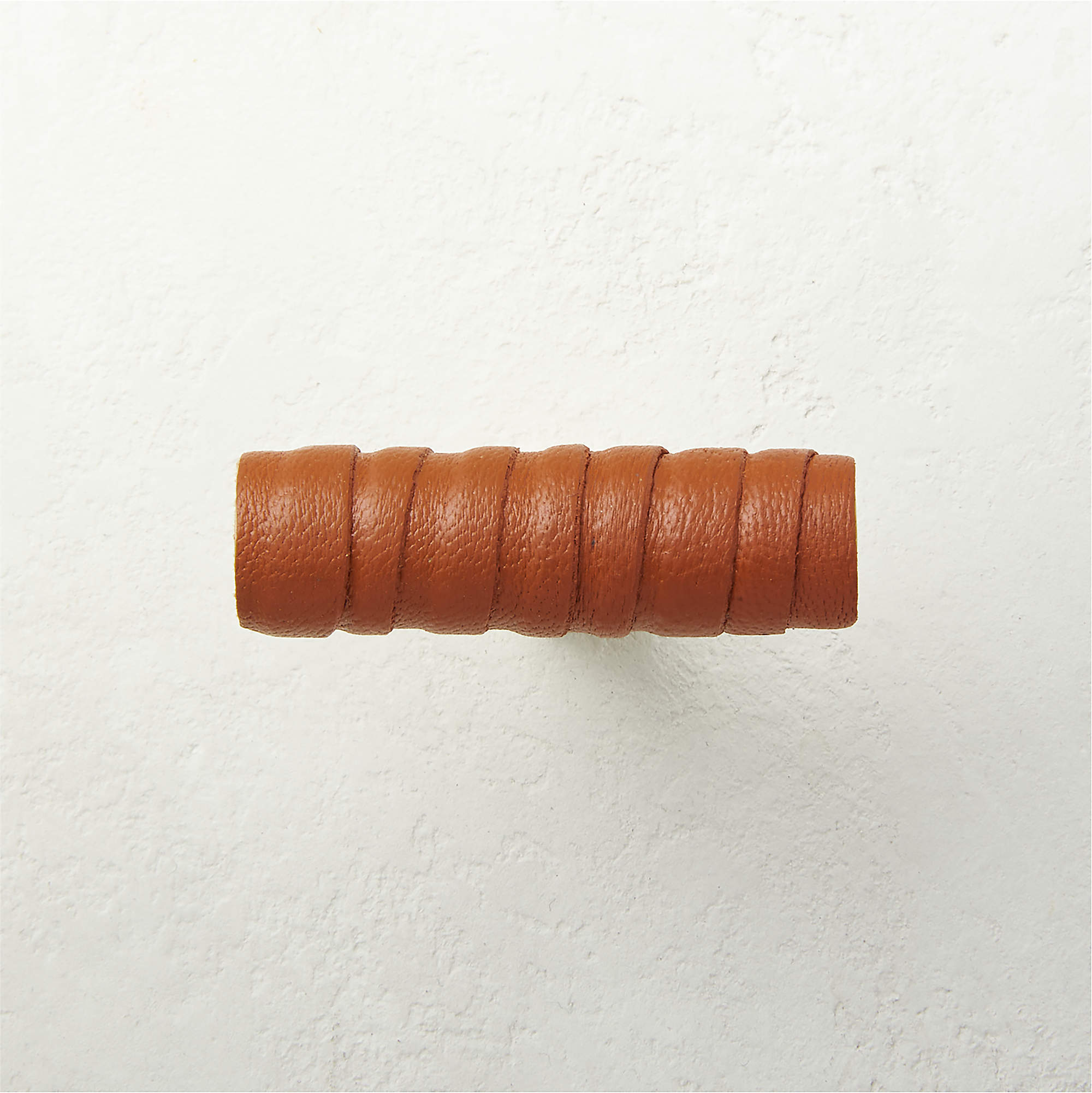 Wrapped Leather Knobs | CB2