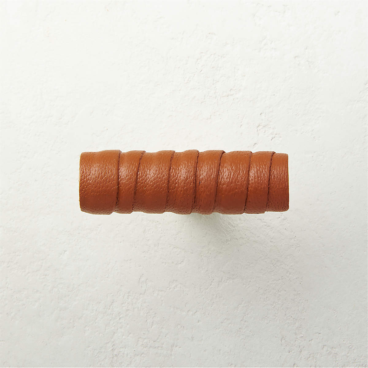 Wrapped Leather Knobs | CB2
