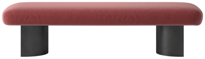 Argyle Bench Luca Rose | CB2