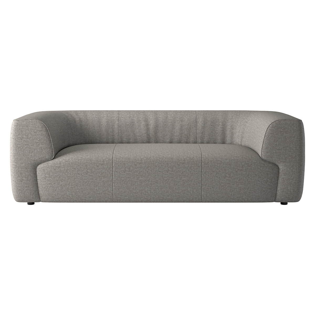 Rodez 88" Apartment Sofa Taylor Felt Grey | CB2