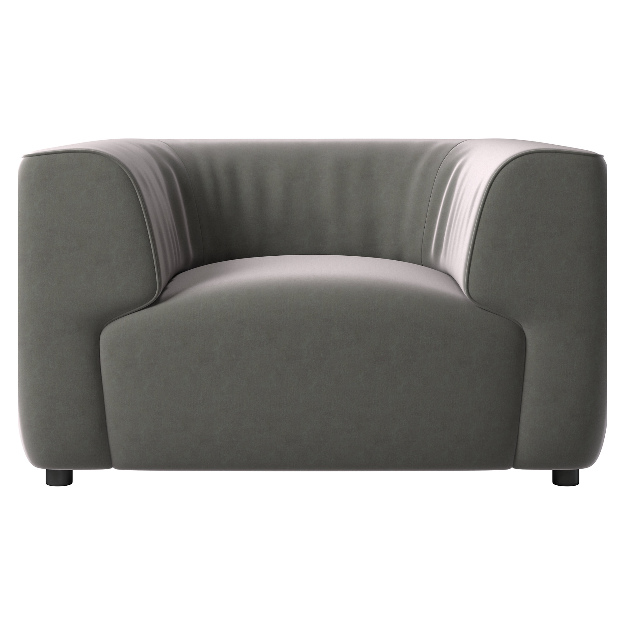 Rodez Accent Chair Luca Storm | CB2