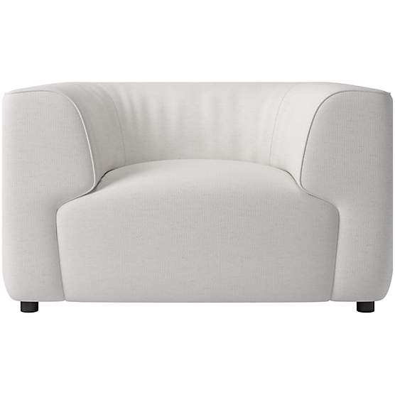 Rodez Accent Chair Luca Storm | CB2