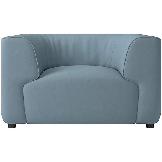 Rodez Accent Chair Luca Storm | CB2