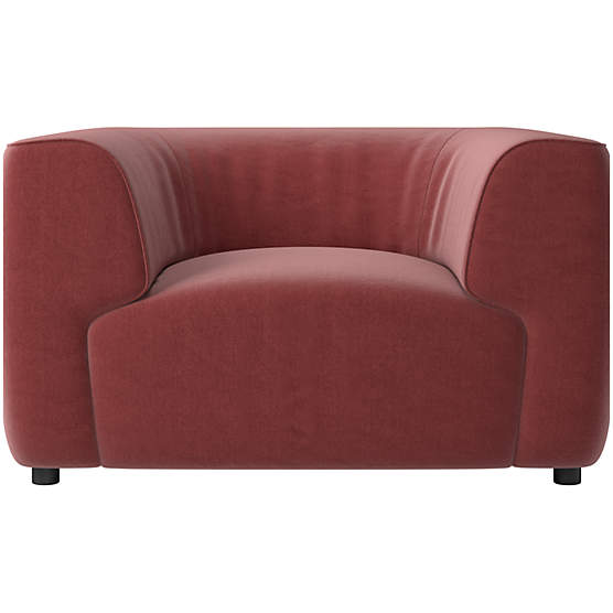 Rodez Accent Chair Luca Storm | CB2