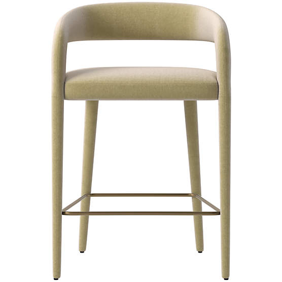 Lisette Counter Stool Luca Russet | CB2