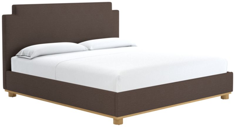 Plaza King Bed Curious Java | CB2