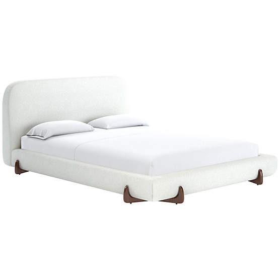 Stivale Queen Bed Curious Evergreen | CB2