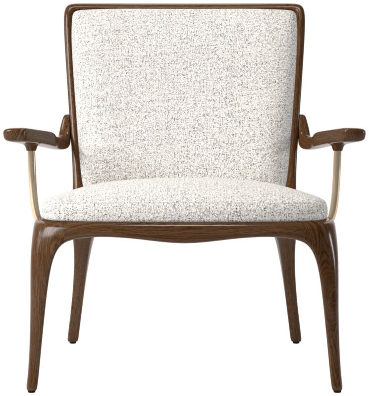 Colby Chair with Oak Frame Illecebrous Sands | CB2
