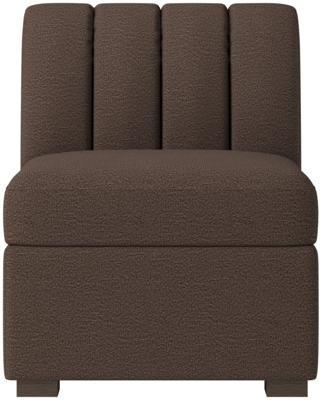 Duncan Single Dining Banquette Curious Java | CB2