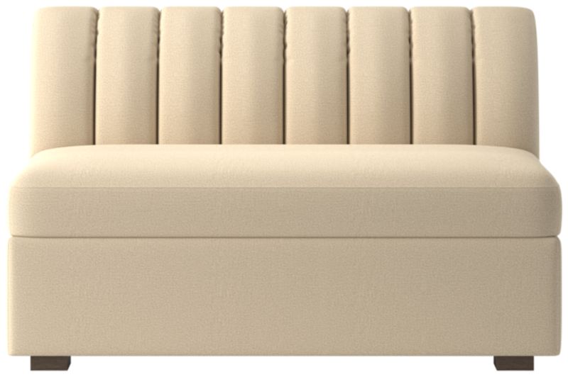 Duncan Dining Banquette Bench Curious Mink | CB2