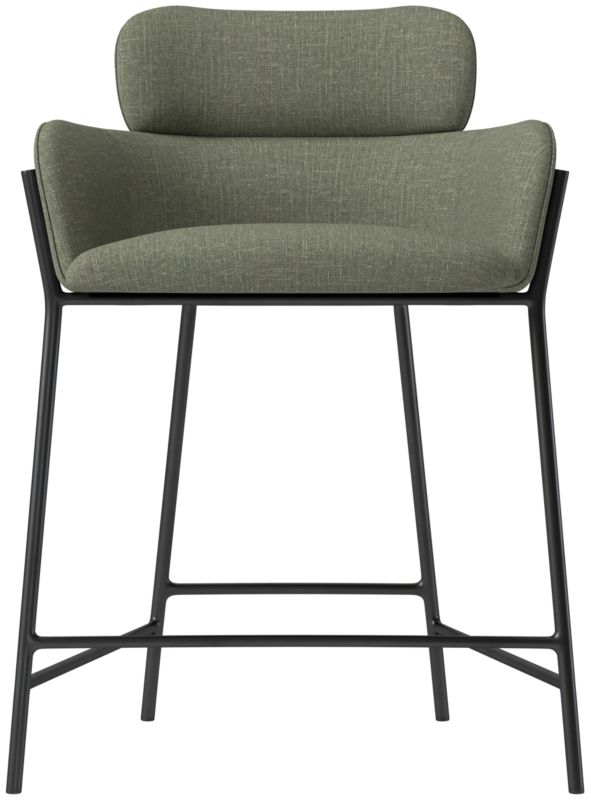 Azalea Artisan Moss Counter Stool + Reviews | CB2