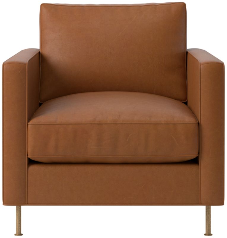 Brett Leather Chair | CB2