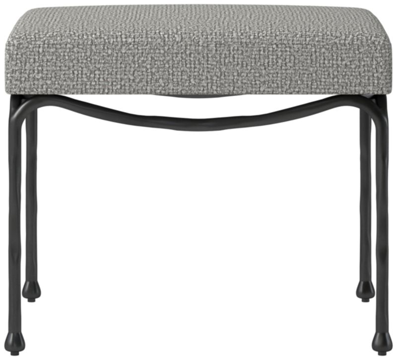 Journey Stool Hartman Charcoal | CB2
