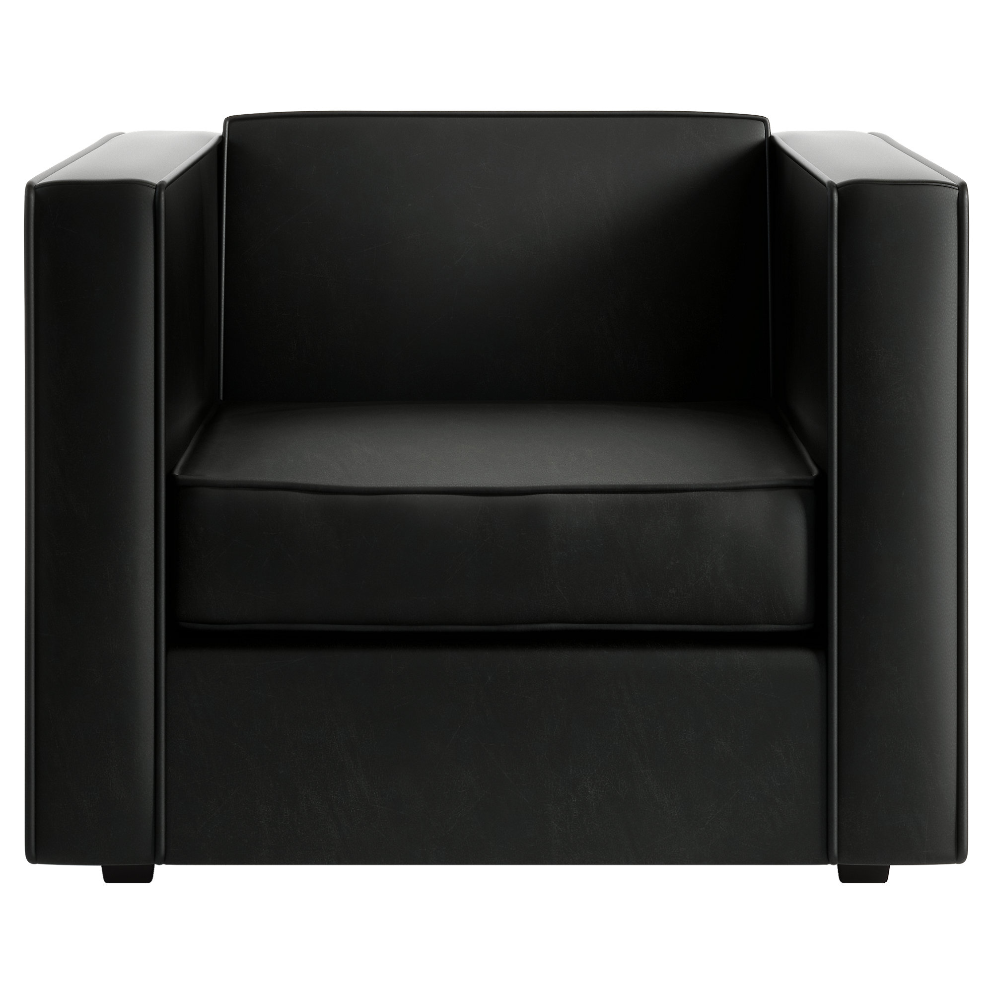 Club Leather Lounge Chair + Reviews | CB2