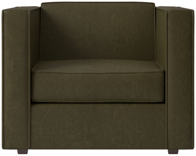 Club Leather Lounge Chair + Reviews | CB2 Canada