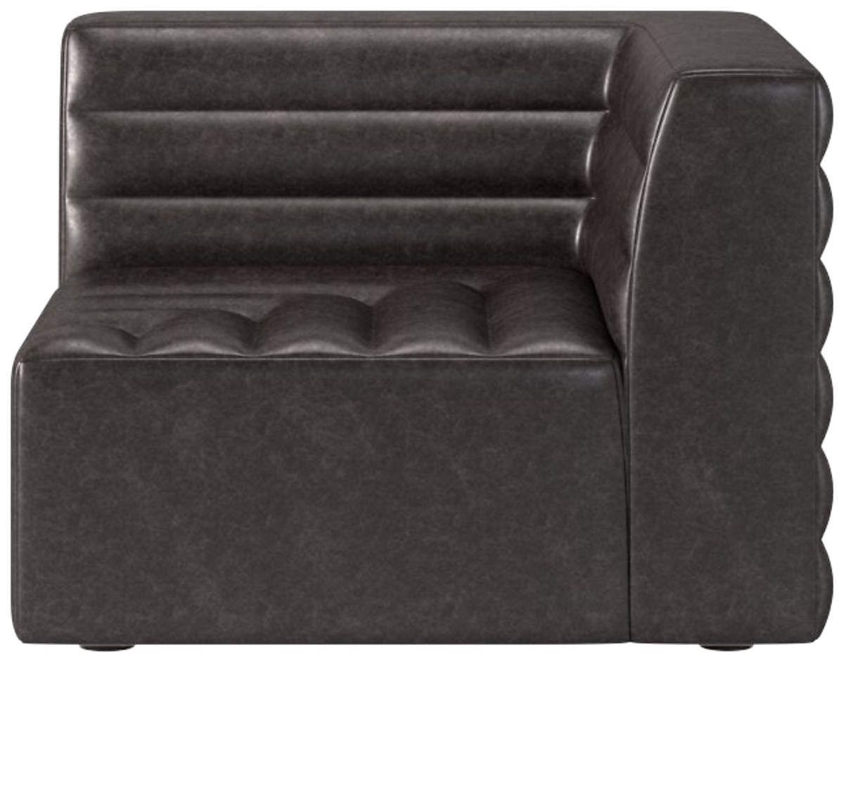 Strato Leather Corner Chair | CB2 Canada