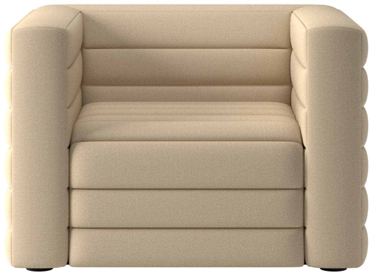 Strato Chair Biba Parchment | CB2