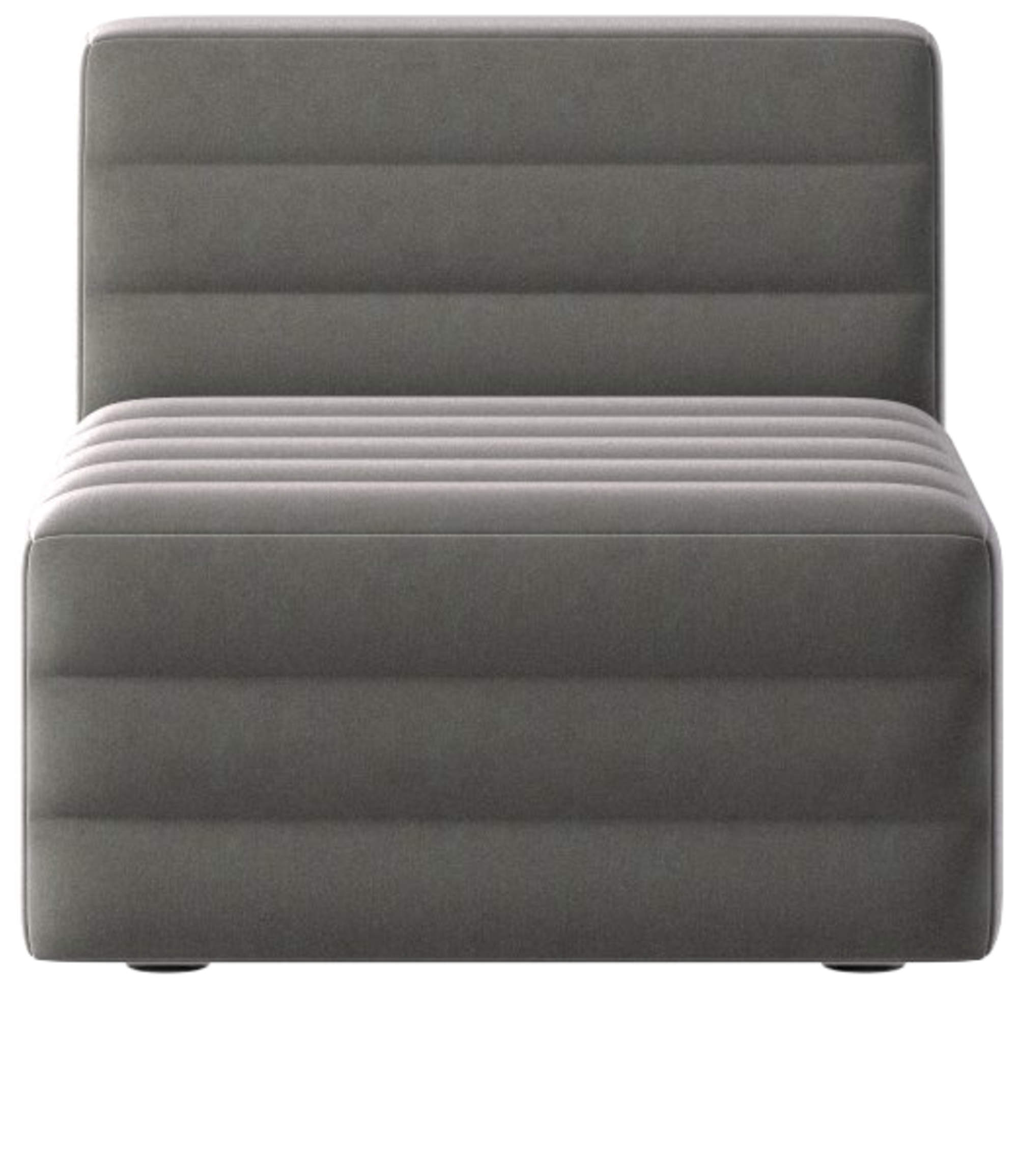 Strato Armless Chair Luca Storm | CB2