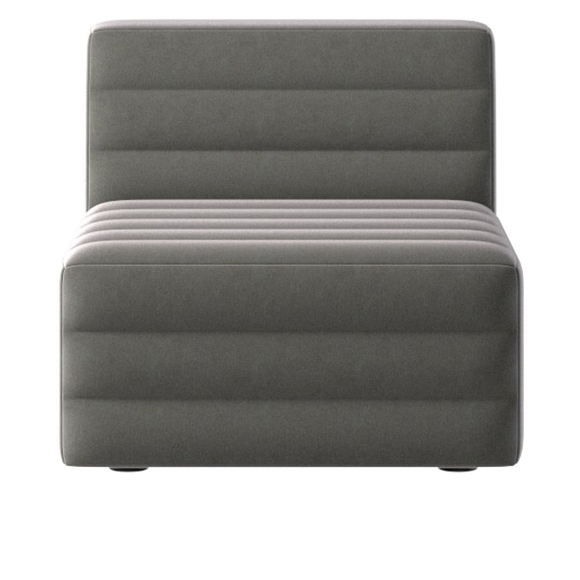 Strato Armless Chair Luca Storm | CB2 Canada