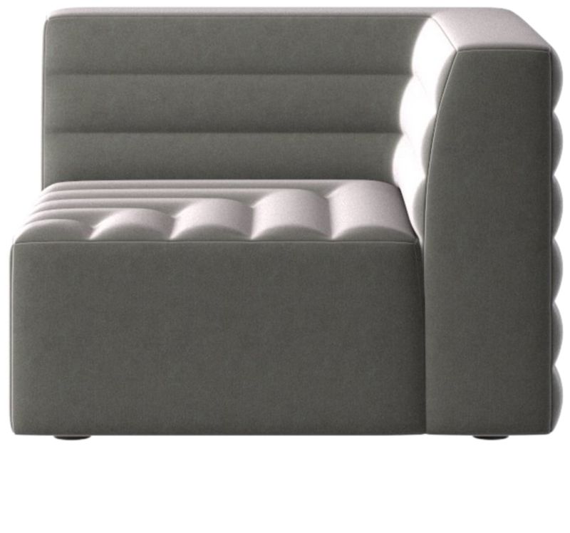 Strato Corner Chair Luca Storm | CB2 Canada