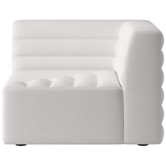 Strato Corner Chair Angel Pewter | CB2