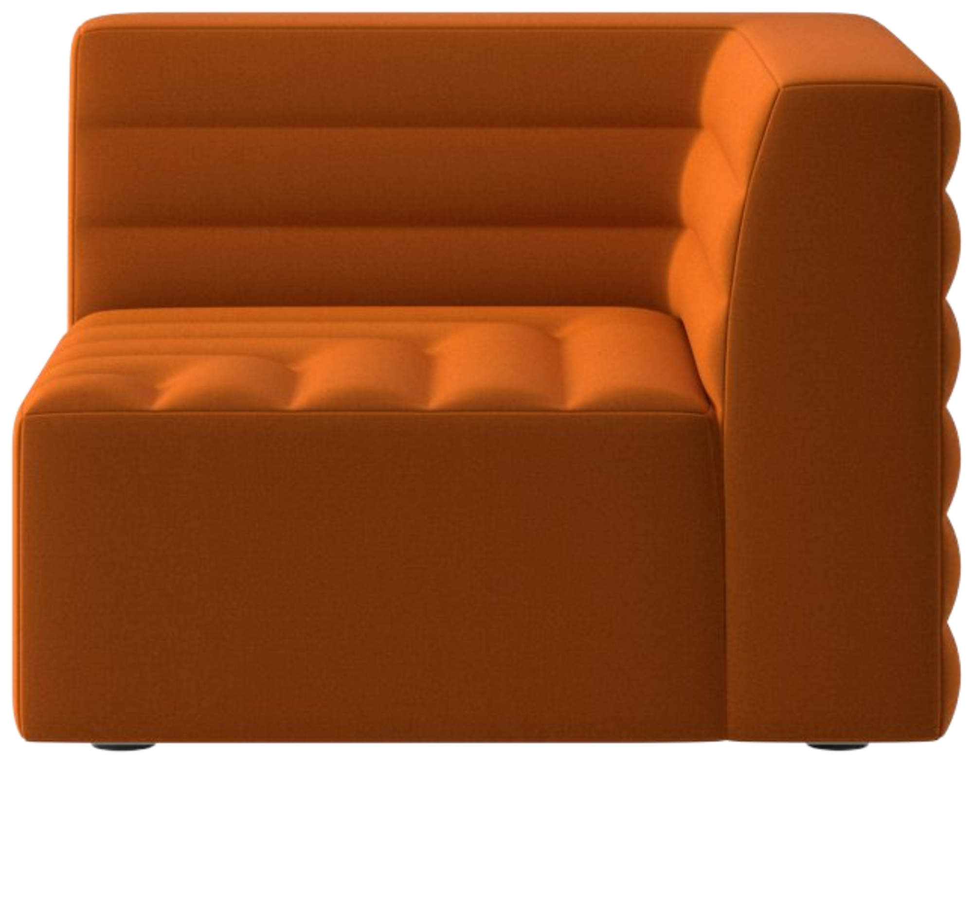 Strato Corner Chair Luca Russet | CB2