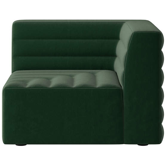 Strato Corner Chair Angel Pewter | CB2