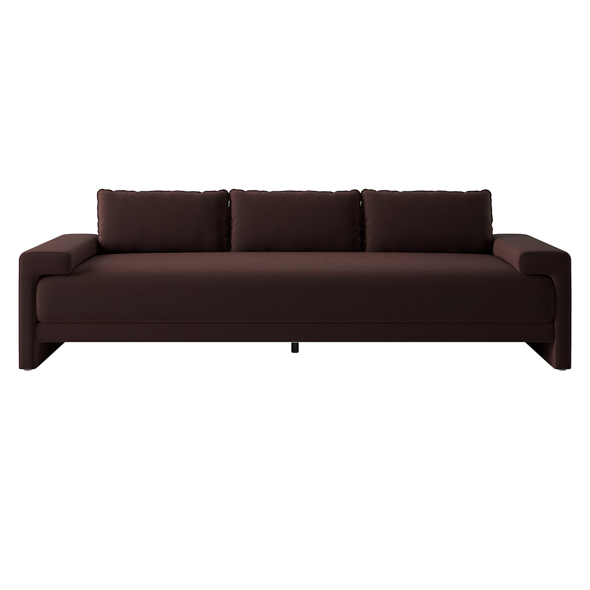 Camden Sofa Luca Espresso + Reviews | CB2