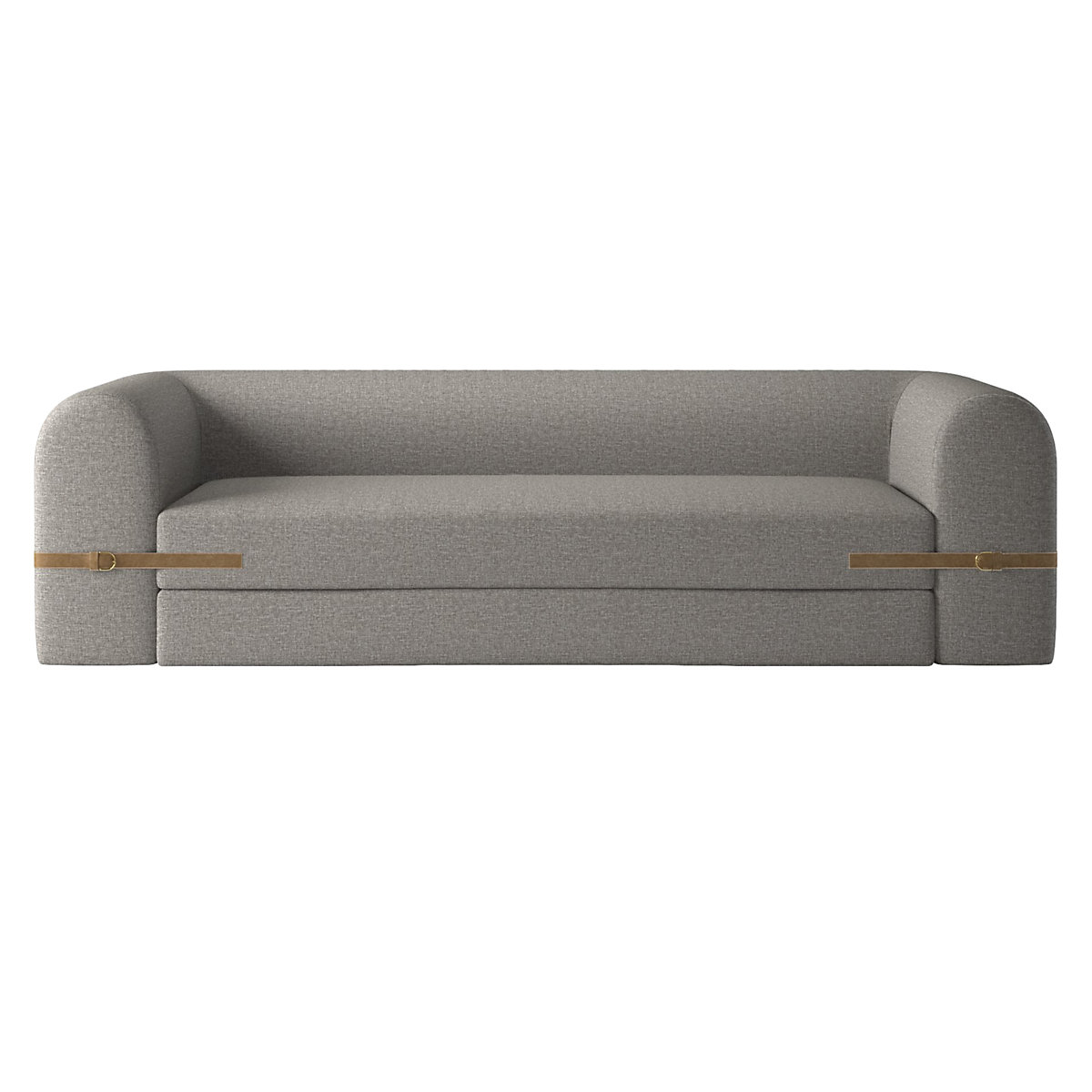 Alesso Taylor Felt Grey Sleeper Sofa | CB2