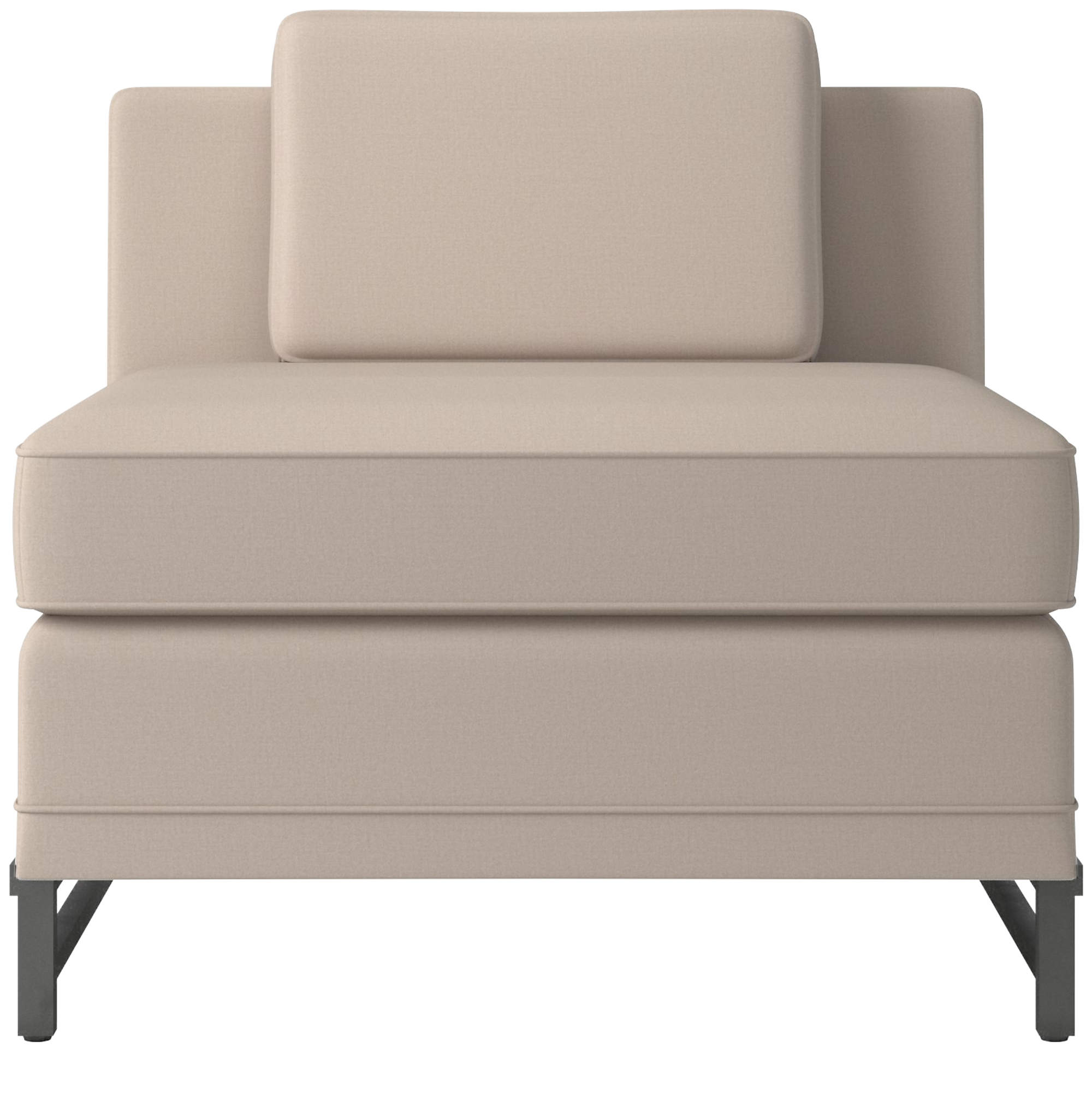 Metric Armless Chair Luca Bone by Paul McCobb | CB2