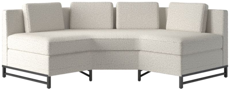Metric Quarter Octagon Corner Sofa Model 8017 Bloce Grey by Paul McCobb ...